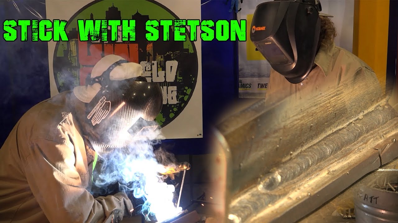 Stick Welding with Stetson! - YouTube