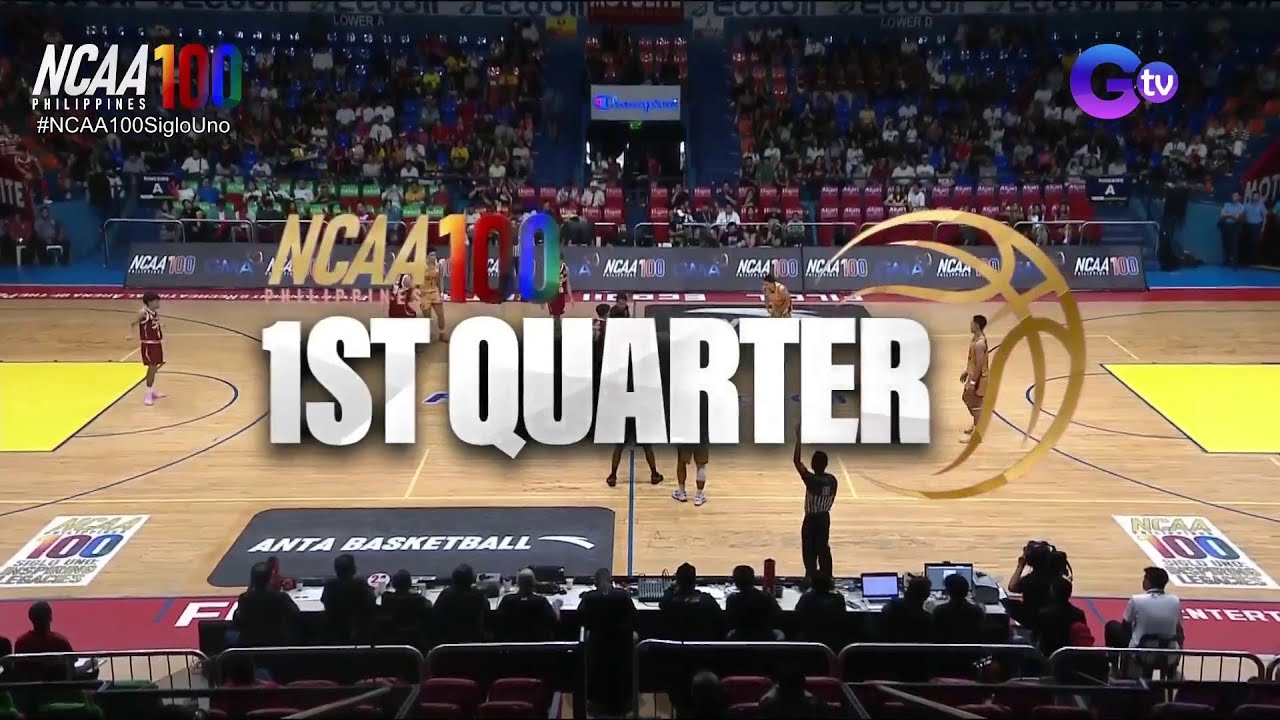 NCAA Basketball Mapua vs Perpetual (First Quarter) | NCAA Season 100 ...