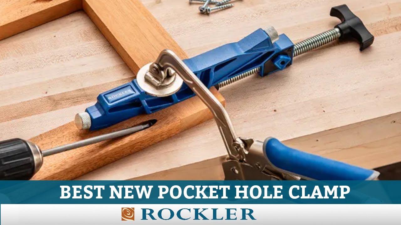 How to Clamp Pocket Hole Joints - YouTube