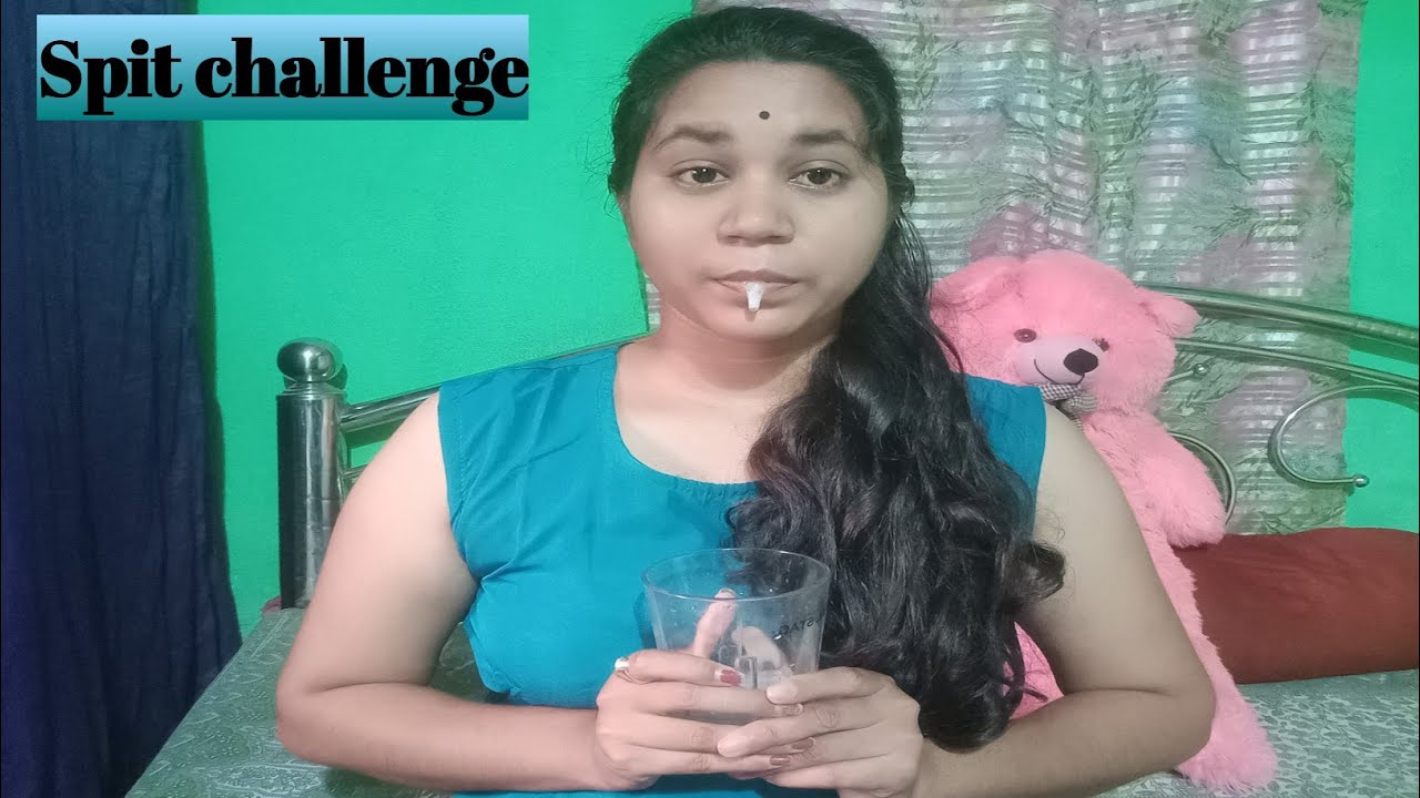 Spit challenge without water 💦// Request video - YouTube