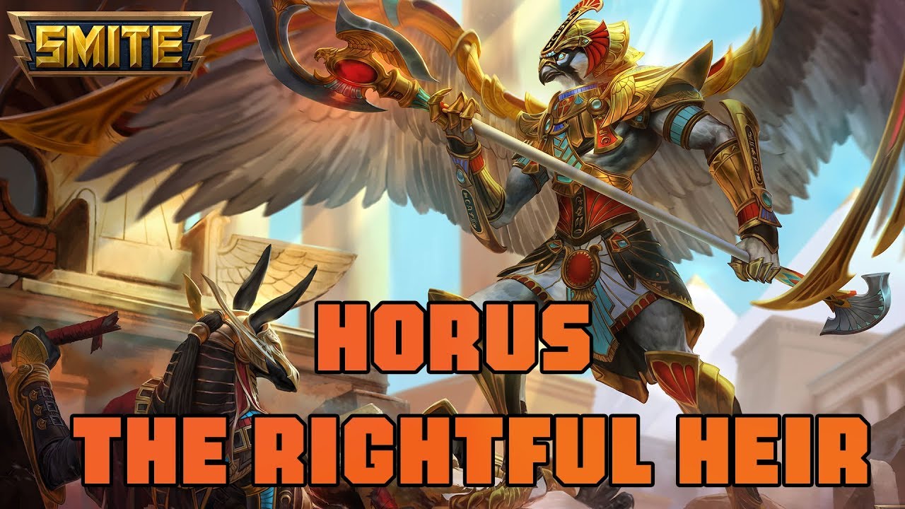 SMITE-Gott Vorstellung Horus Der rechtmäßige Erbe / German Patch Sands ...