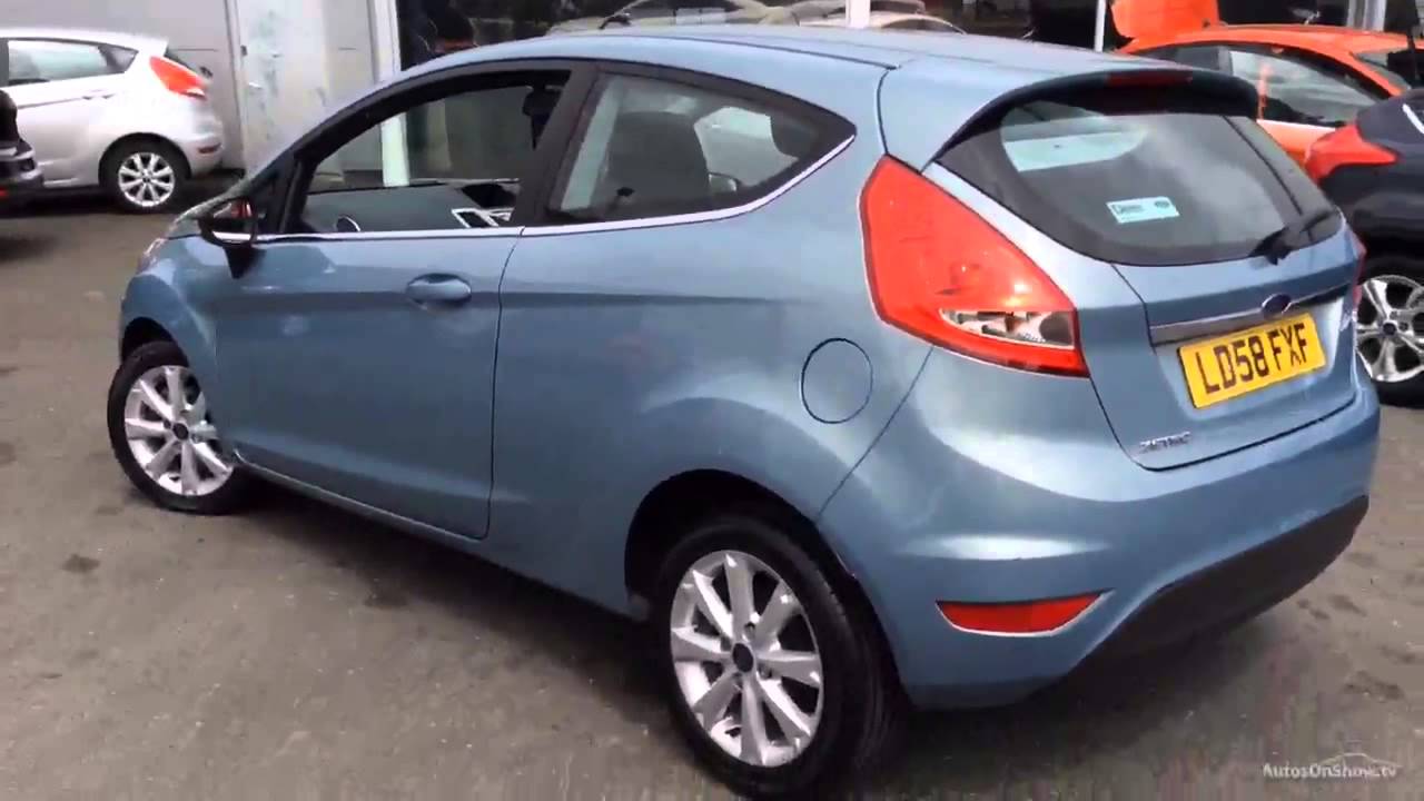 FORD FIESTA ZETEC BLUE 2008 - YouTube