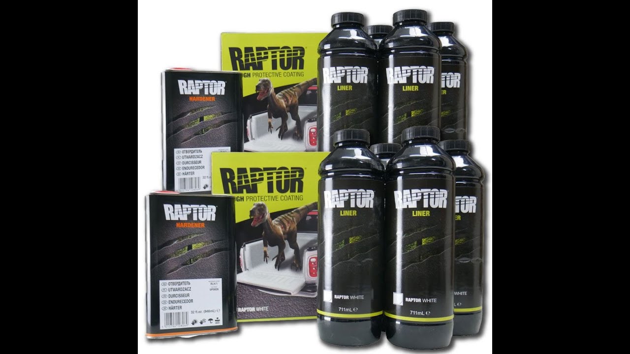 Painting a steel tray in U-Pol Raptor Coat - Review of application ...