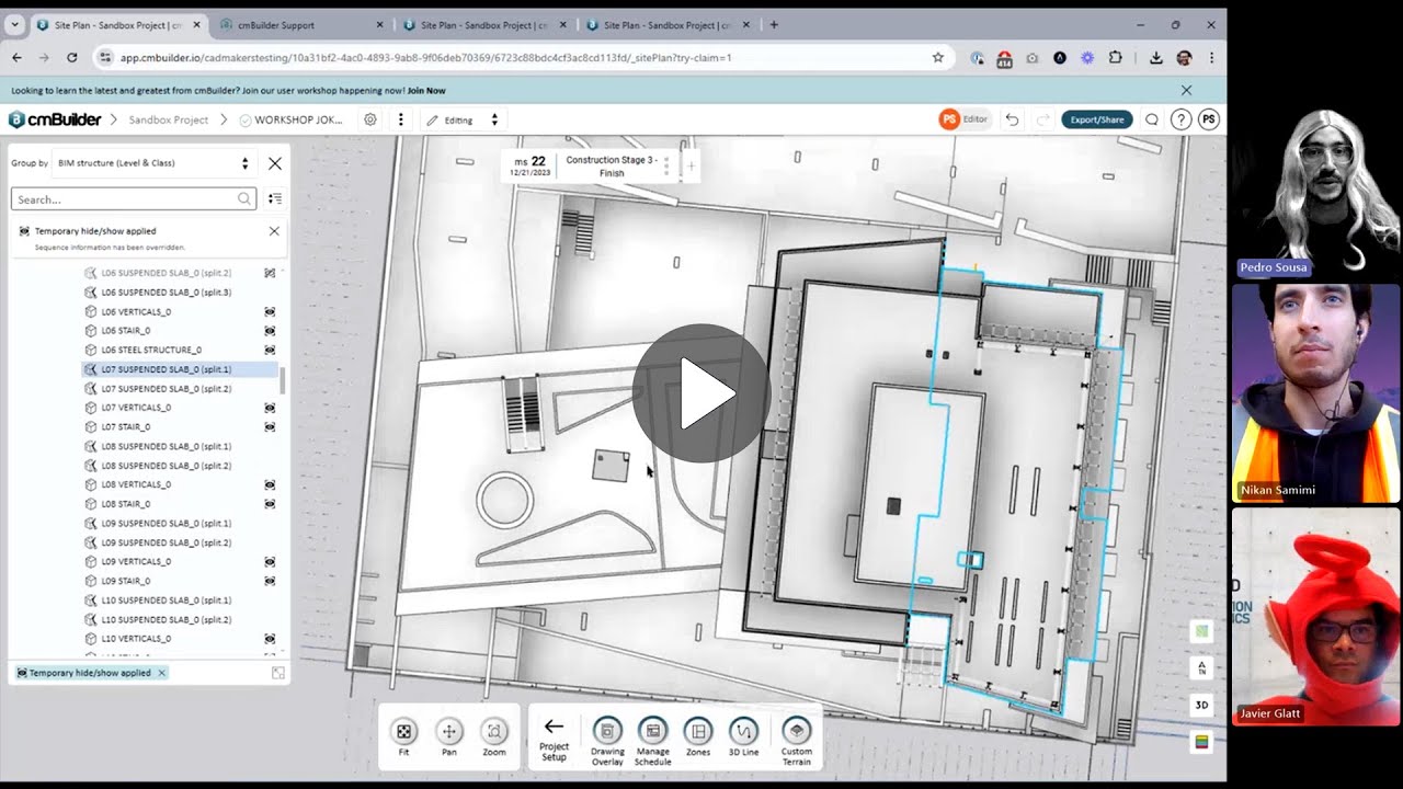 cmBuilder User Workshop October 2024 - Split Geometry, Multi Copy Paste, New User Guide ...