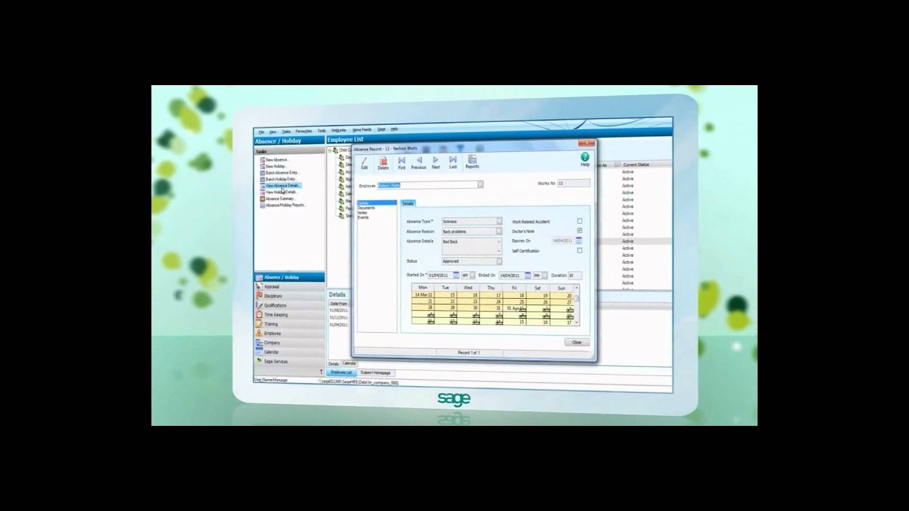 Sage 50 HR Holiday - YouTube