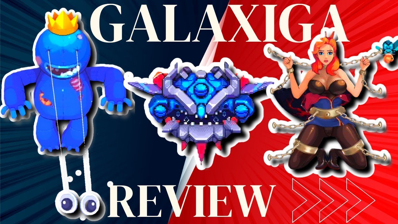 Galaxiga Arcade Shooting Game Review | Zambario Gamers - YouTube