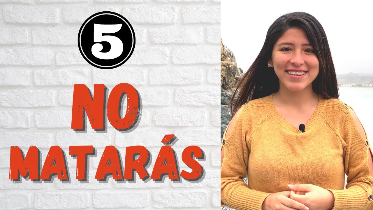 No matarás (5to mandamiento) - YouTube