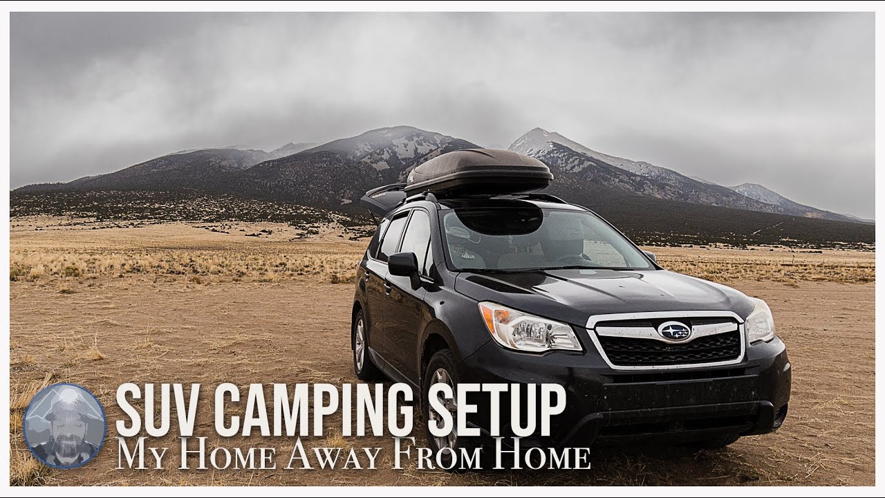 SUV Camping - How I live in my Subaru Forester - YouTube