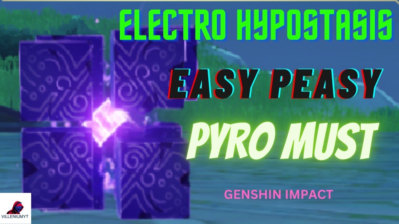 ELECTRO HYPOSTASIS | GENSHIN IMPACT - YouTube