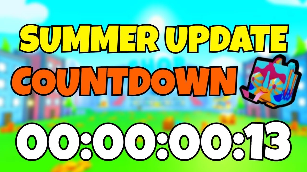 😱 How to See the *Official* SUMMER UPDATE COUNTDOWN | Pet Simulator X ...