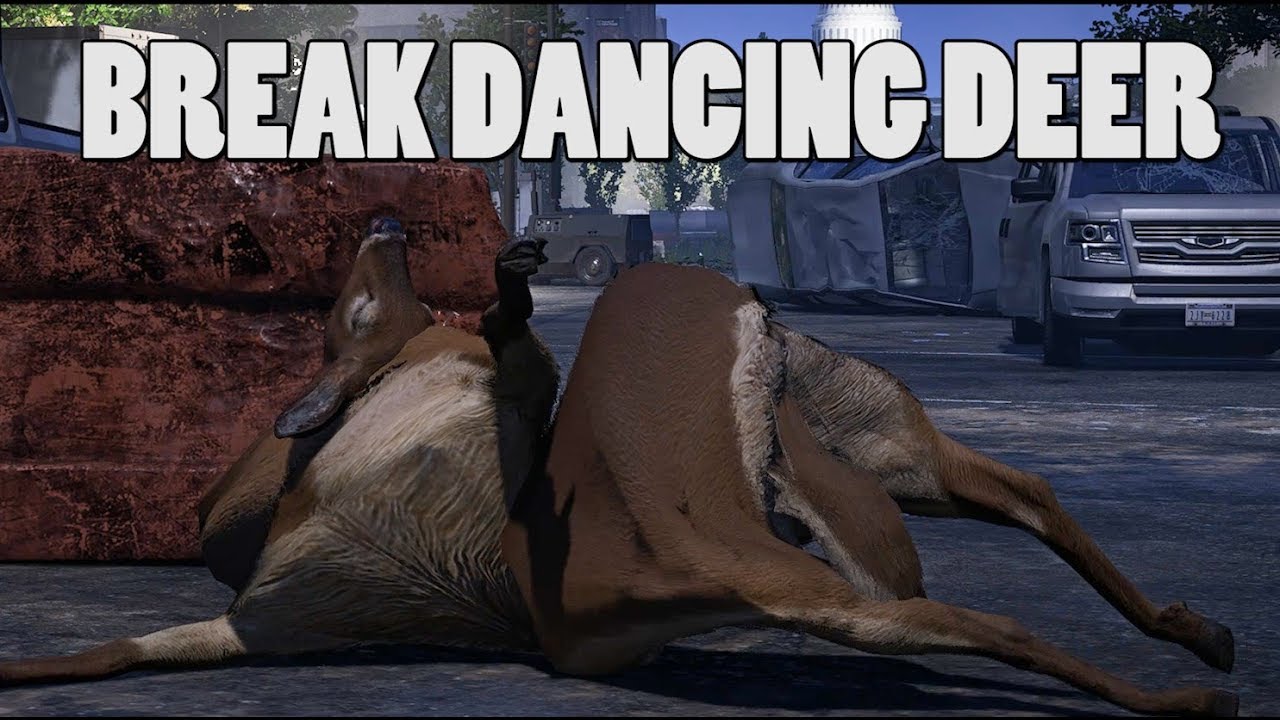 Oh deer - Funny The division 2 bug`(Breakdancing deer) - YouTube
