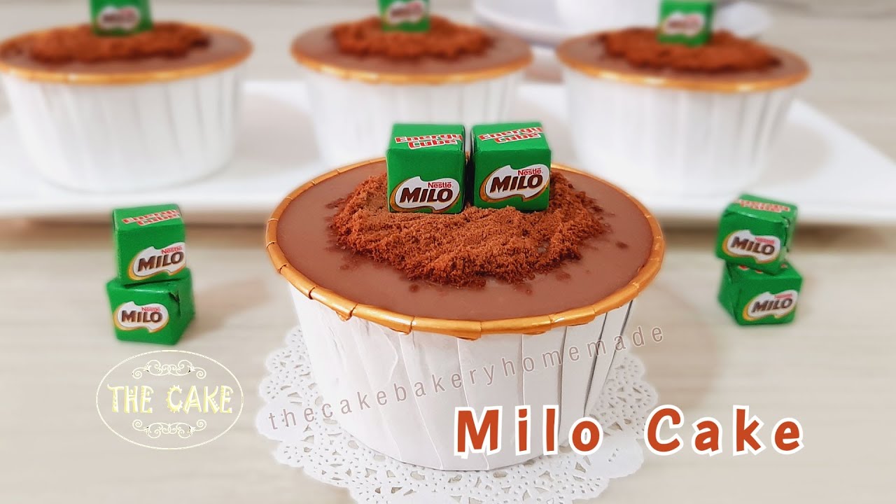 Milo Cake Recipe / Milo frosting : สูตรเค้กไมโล / เค้กไมโลหน้านิ่ม : By ...