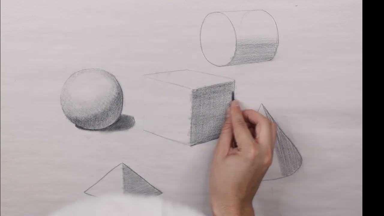 Drawing With Three Dimensional Shapes - YouTube