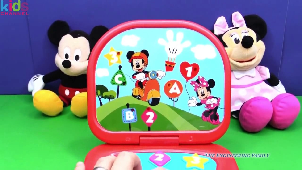 Kids Toys 2017 - MICKEY MOUSE CLUBHOUSE Disney Laptop a Mickey Mouse ...