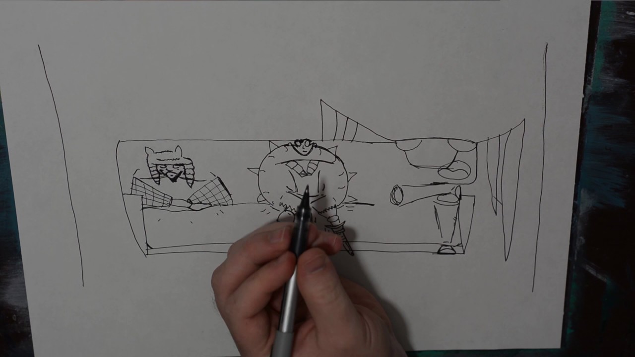 Overwatch doodle Time-Lapse - YouTube