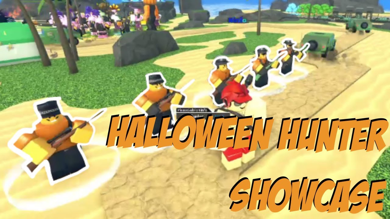 (RARE SKIN) Halloween Hunter Skin Showcase [TDS] - YouTube