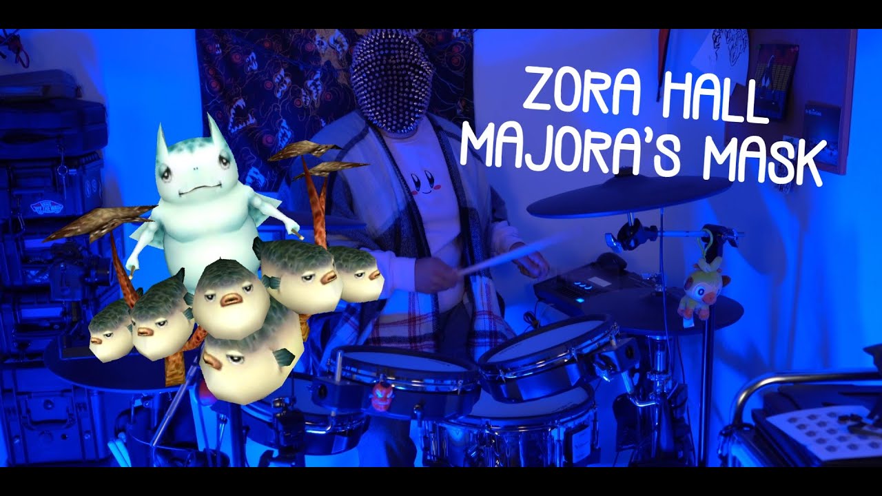 Zora Hall - Majora's Mask Drum Cover | Shag - YouTube