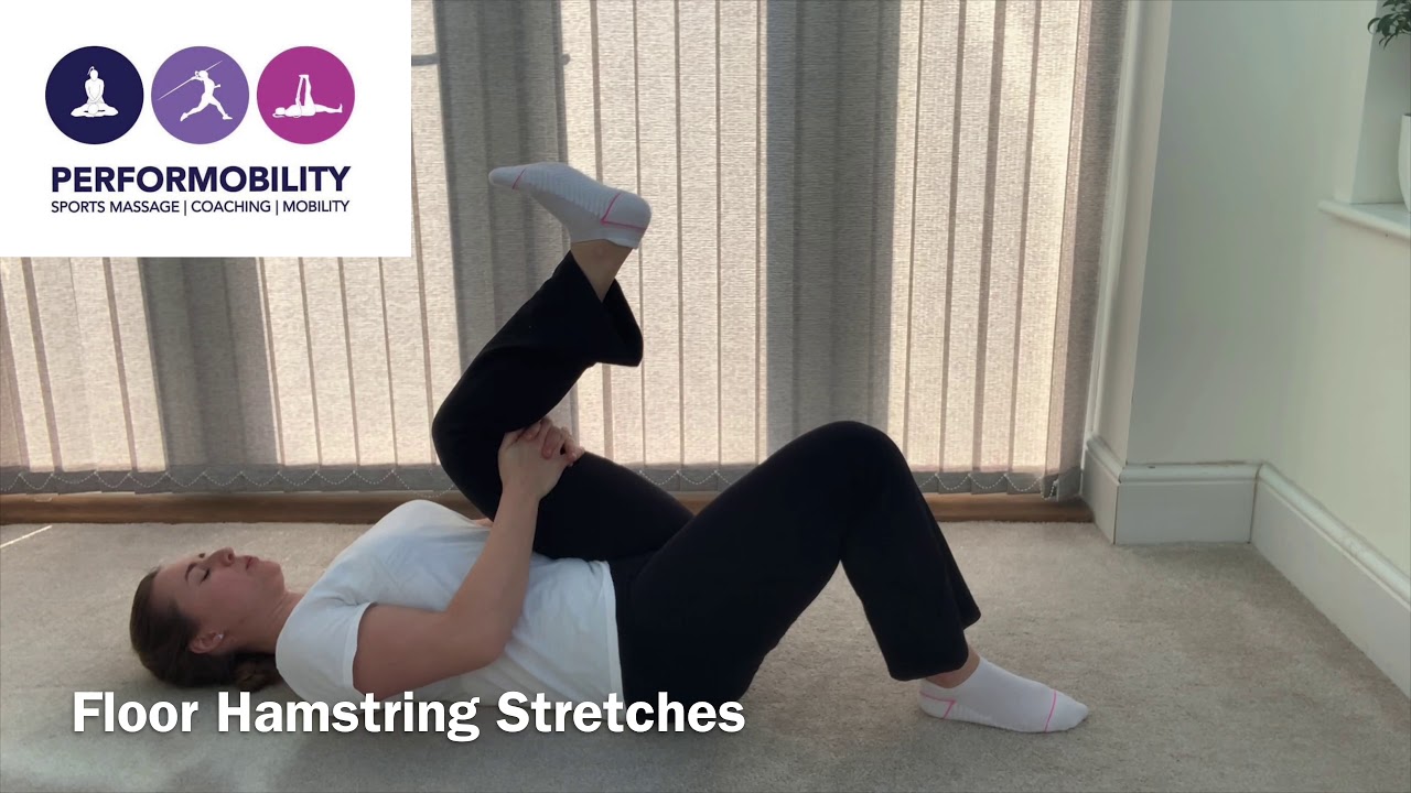 Floor Hamstring Stretches - PERFORMOBILITY - YouTube