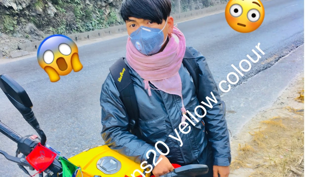 Ns200 yellow colour full modified 😳😳😳 - YouTube
