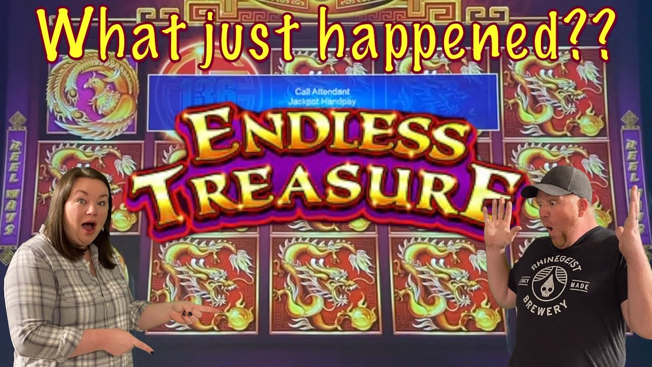 JACKPOT ON A LINE HIT! Endless Treasure bonuses after bonuses! TOP UP ...