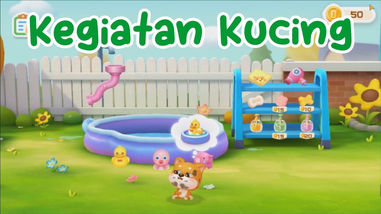 Kegiatan KUCING 🐈 | KARTUN & GAME ANAK BABY BUS - YouTube