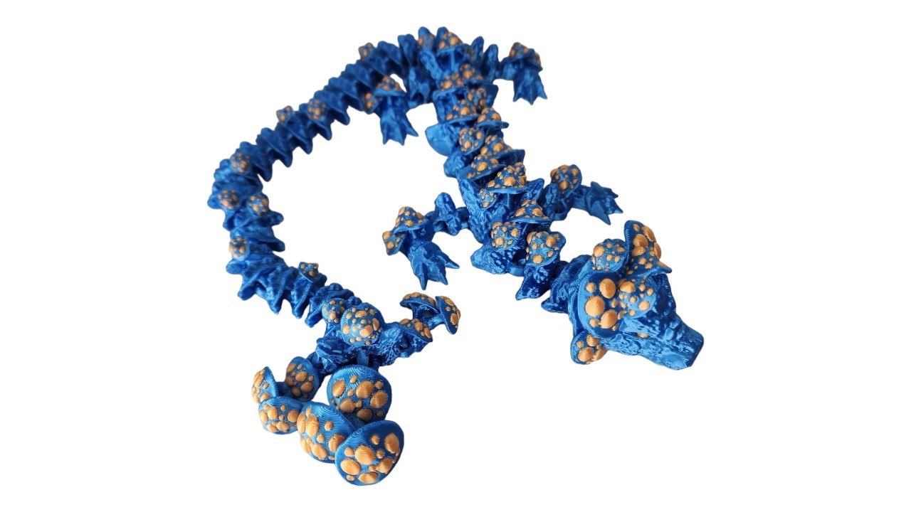 Bambu Lab P1S Cinderwing3DMushroom Dragon - YouTube