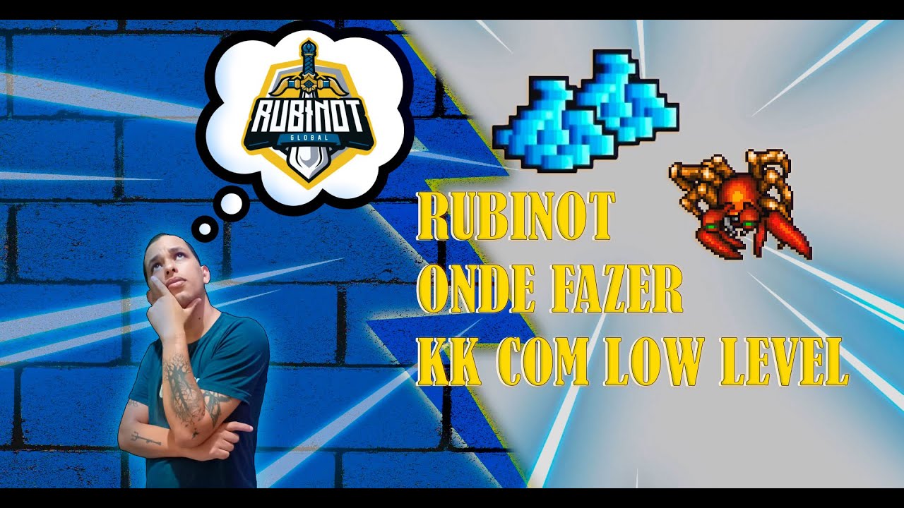 TIBIA RUBINOT HUNT BLOOD CRAB LOW LEVEL - YouTube