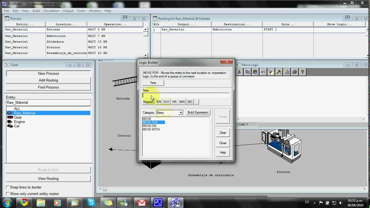 ProModel 4 Ensamblaje de carros Tutorial de inicio - YouTube