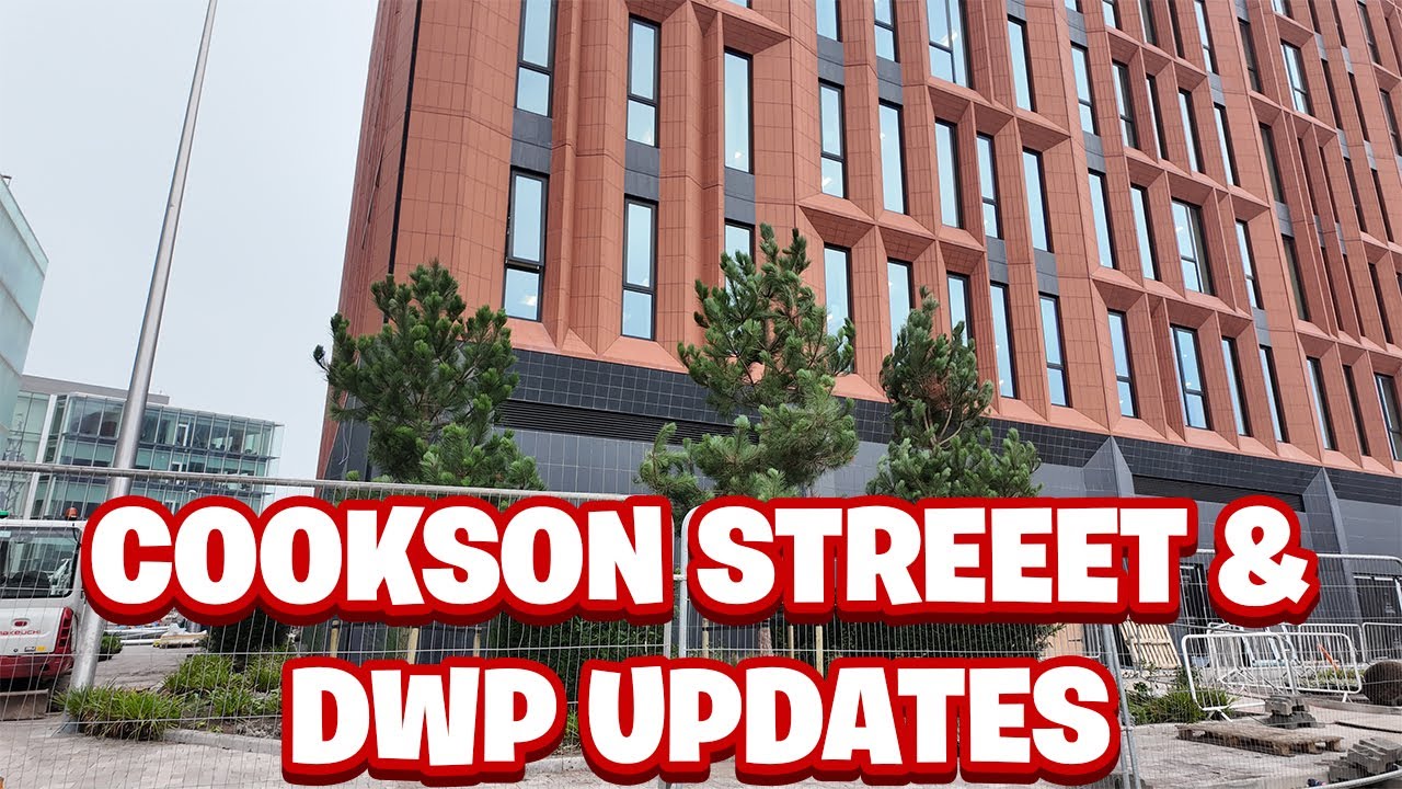 Blackpool Updates Cookson Street & DWP Building - YouTube