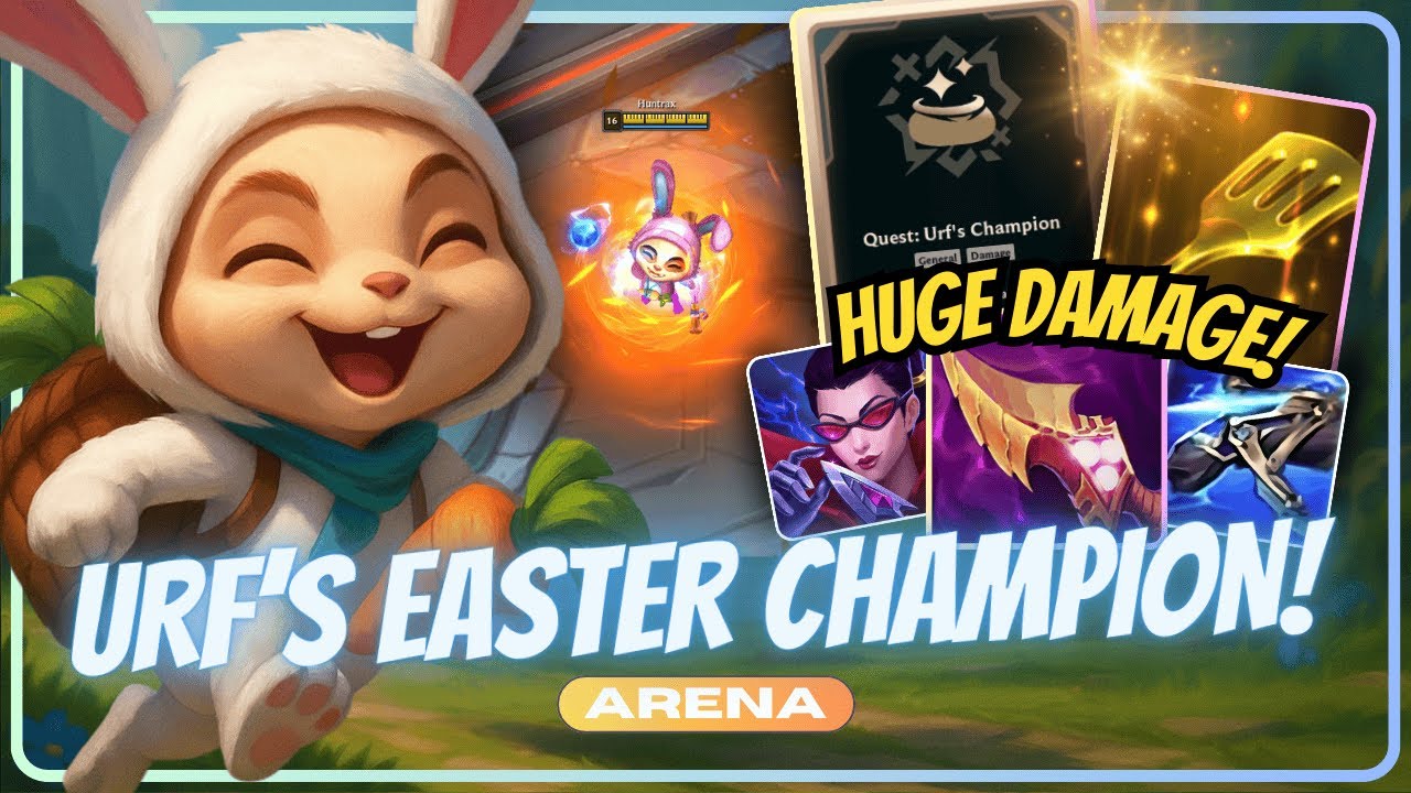🐰 EASTER ARENA DOMINATION with Cottontail Teemo & Vayne! - YouTube