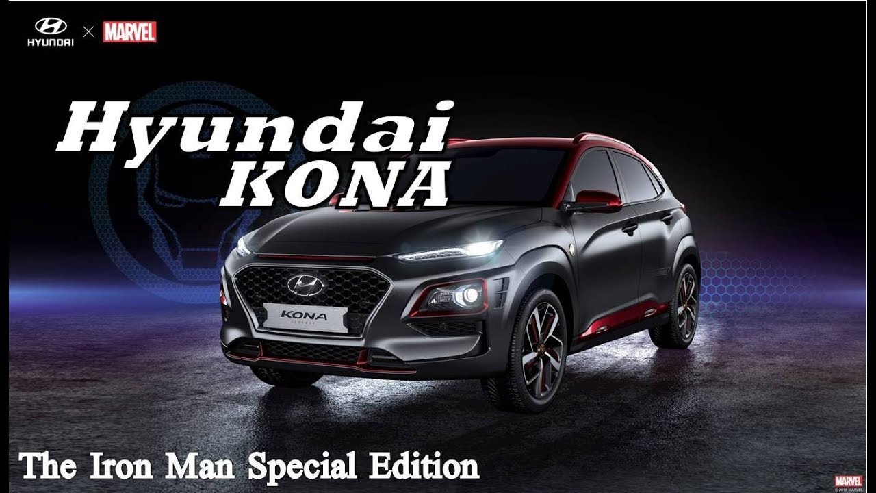 Hyundai Kona Iron Man Special Edition : Suits Up For UK - YouTube