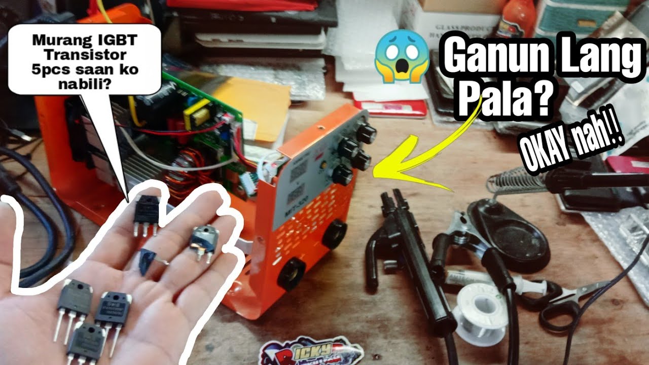 My Supply pero walang Output. FIXED! Inverter Welding Machine Repair ...