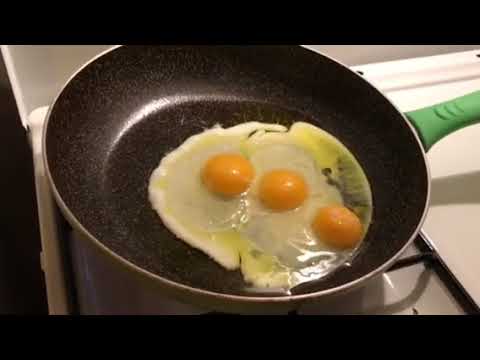 Uova fritte - YouTube