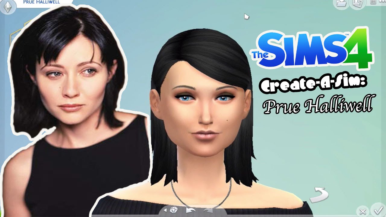 Sims 4 | Create A Sim: Prue Halliwell/Shannen Doherty from Charmed ...