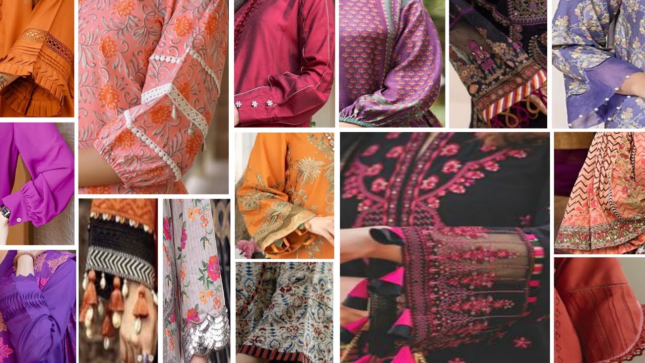 Latest sleeves design part 1 | bazo design | bazo ke design | Shazela ...