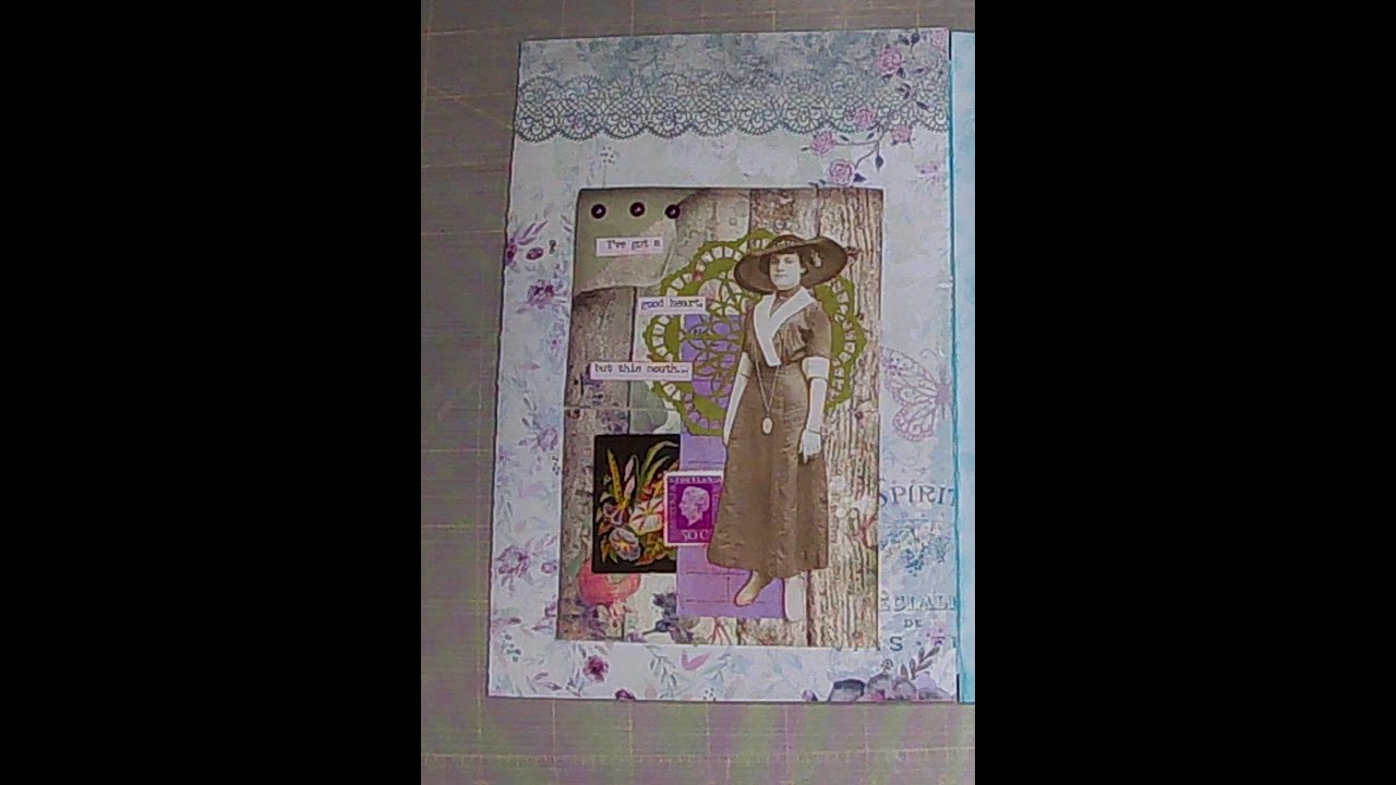 The Ultimate Journaling Spot / Snarky Eclectic Journal / Tutorial - YouTube