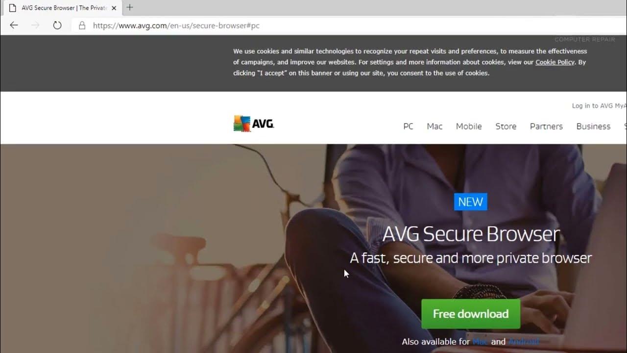 How to Download and Install AVG Secure Browser - YouTube