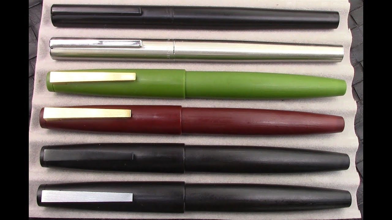 Jinhao 35 & 80 Fountain Pens - Calligraphy Nib - YouTube