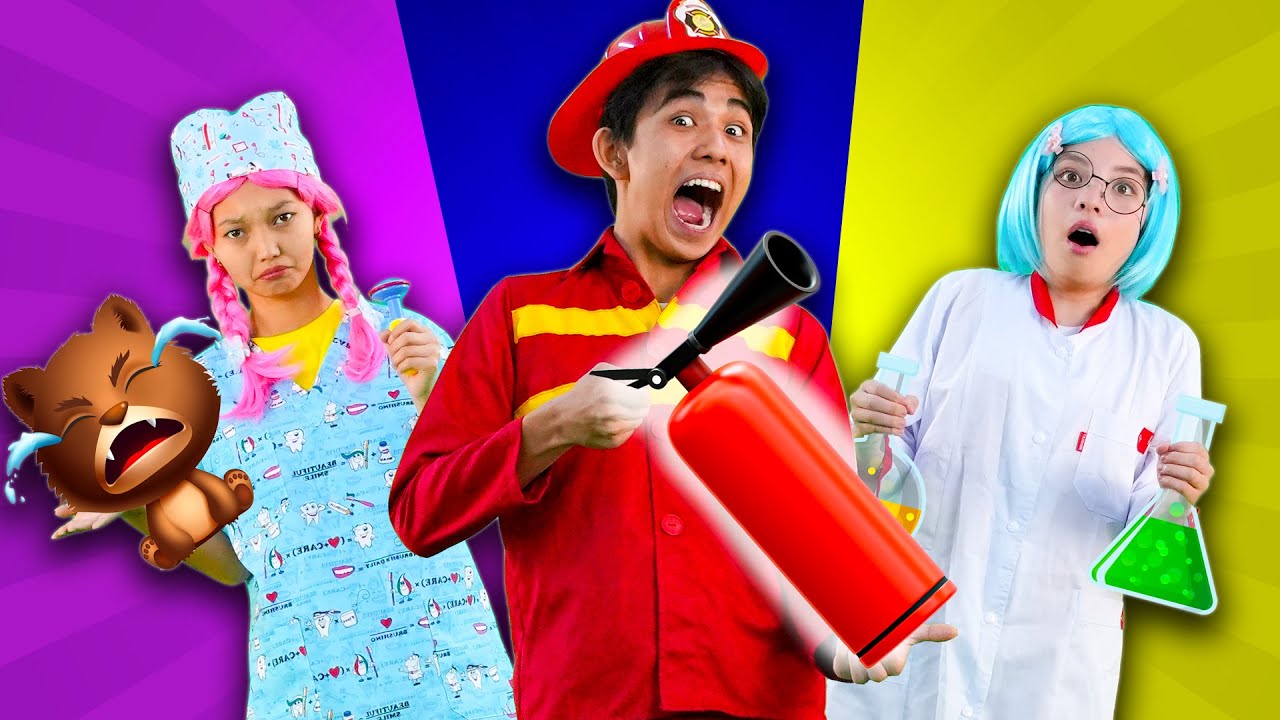 Jobs Song for Kids | Occupations | Songs for Kids | Viva 4Kids Nursery ...