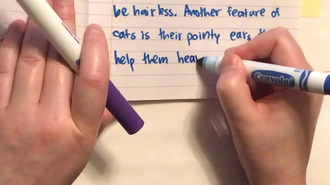 NF Writing: I can use and define expert adjectives in my writing. - YouTube