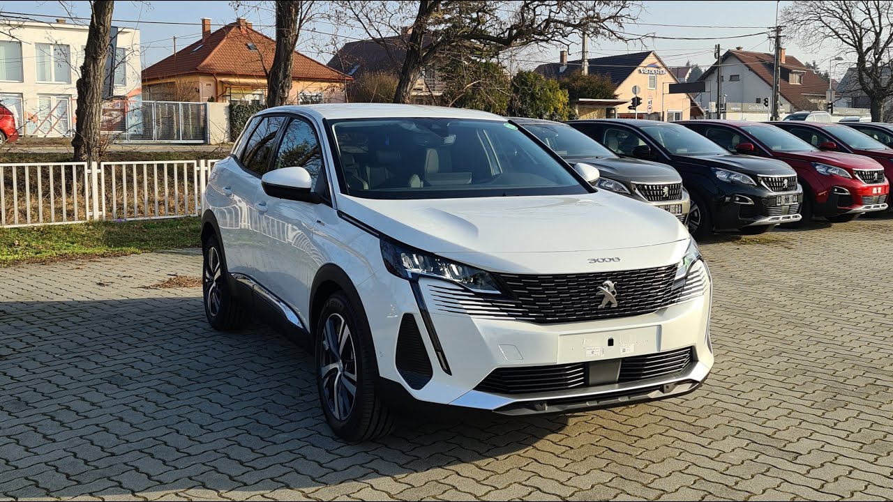 Peugeot 3008 Allure Hybrid 225 1.6 PureTech EAT8 Pearlescent White ...