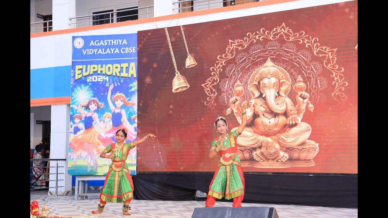 EUPHORIA 2O24 II INVOCATORY DANCE II AGASTHIYA VIDYALAYA CBSE II ...