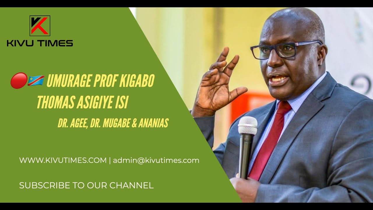 🔴🇨🇩 UMURAGE KIGABO THOMAS ASIGIYE ISI N'IGIHUGU CE GAKONDO|| DR AGGEE ...