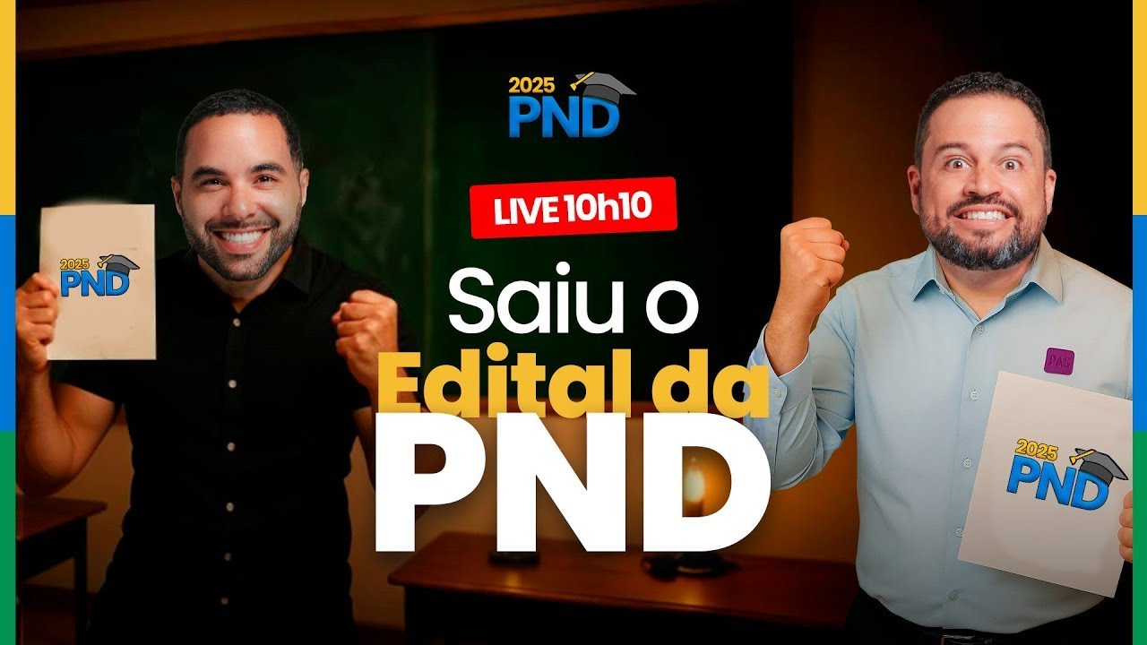 ANALISE EDITAL PND - YouTube