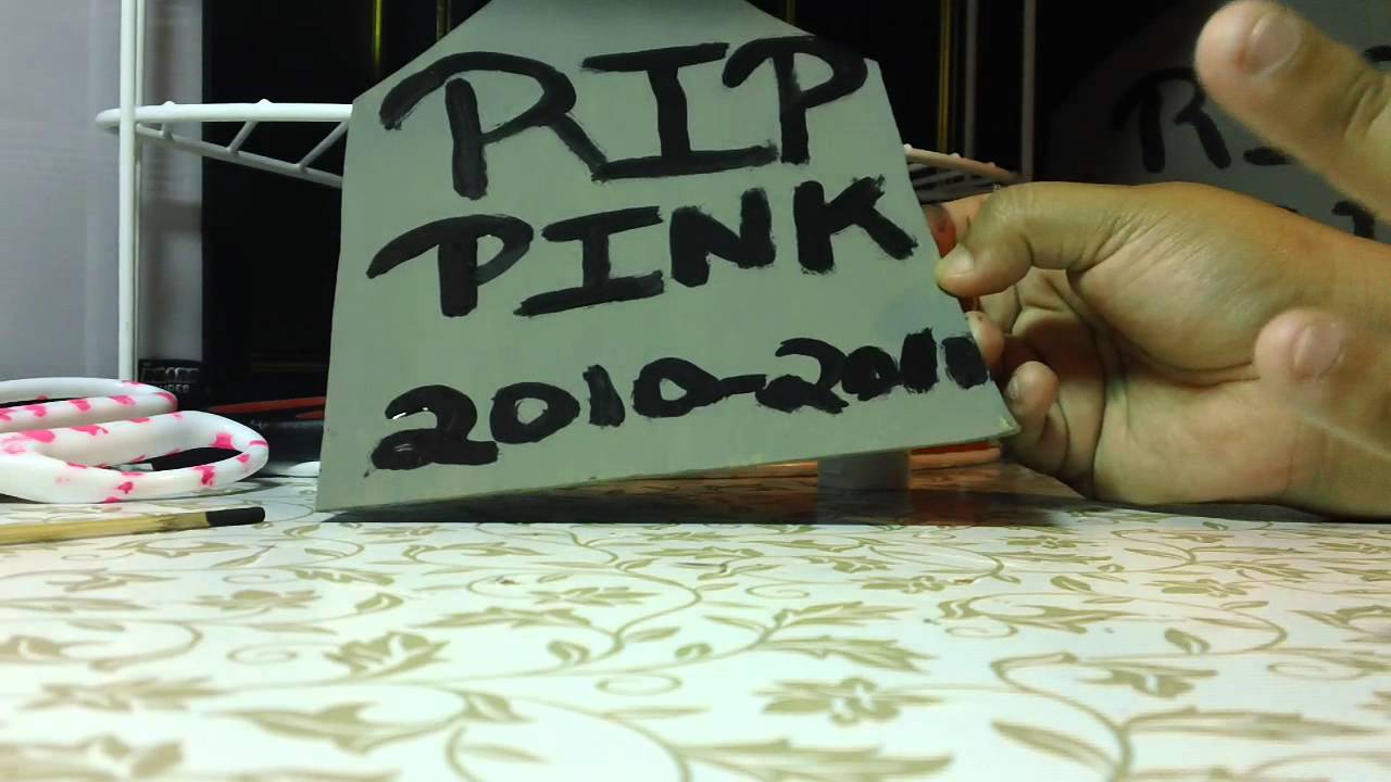 HALLOWEEN:letrero RIP d adorno RECICLADO - YouTube