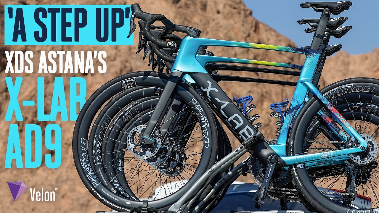'A STEP UP' | XDS Astana Team's X-Lab AD9 aero road bike - YouTube