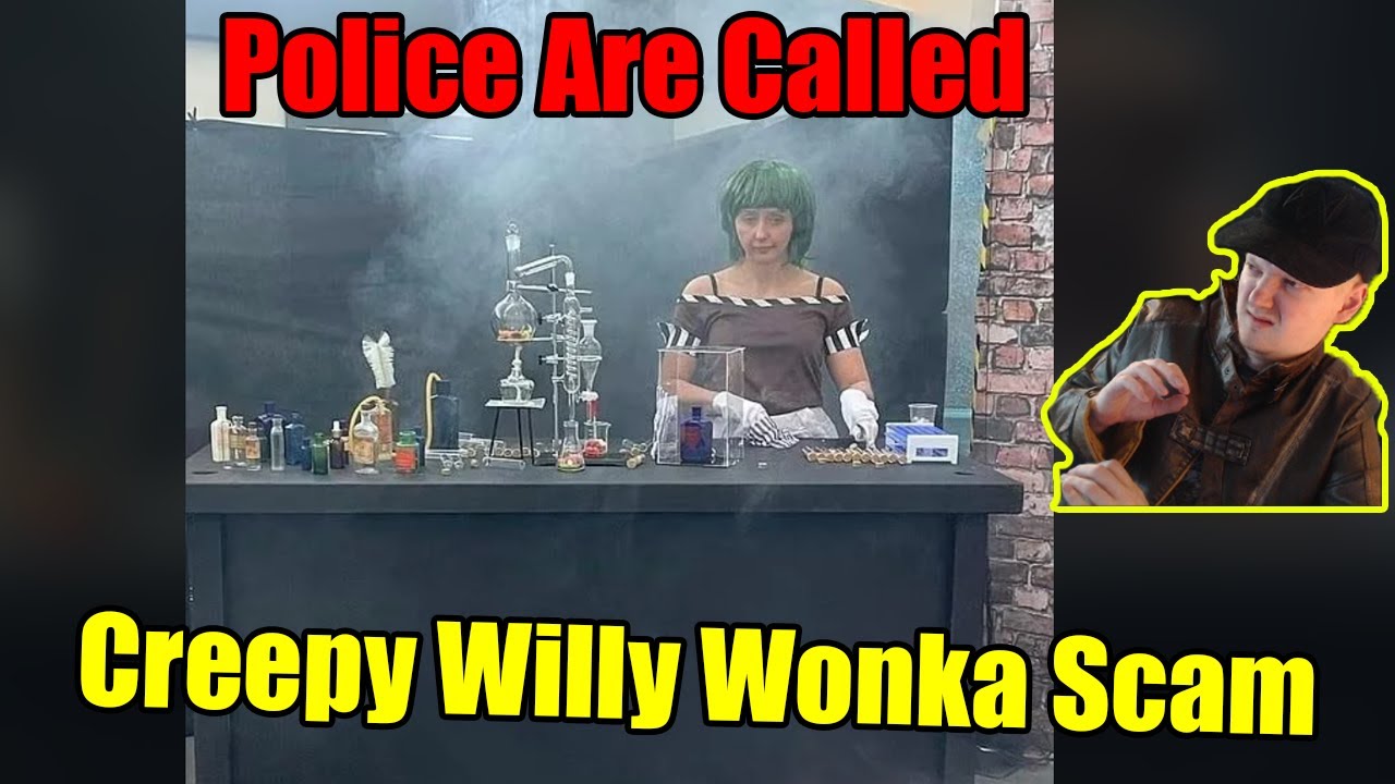 Creepy Fake Willy Wonka Chocolate Factory Scams Kids And Makes Them Cry ...