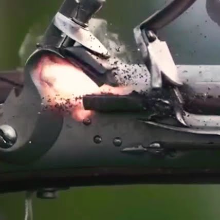 Extreme slow motion black powder shooting - YouTube
