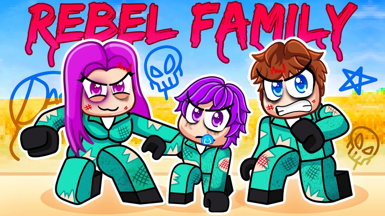 Having a REBEL FAMILY in Squid Games… - YouTube
