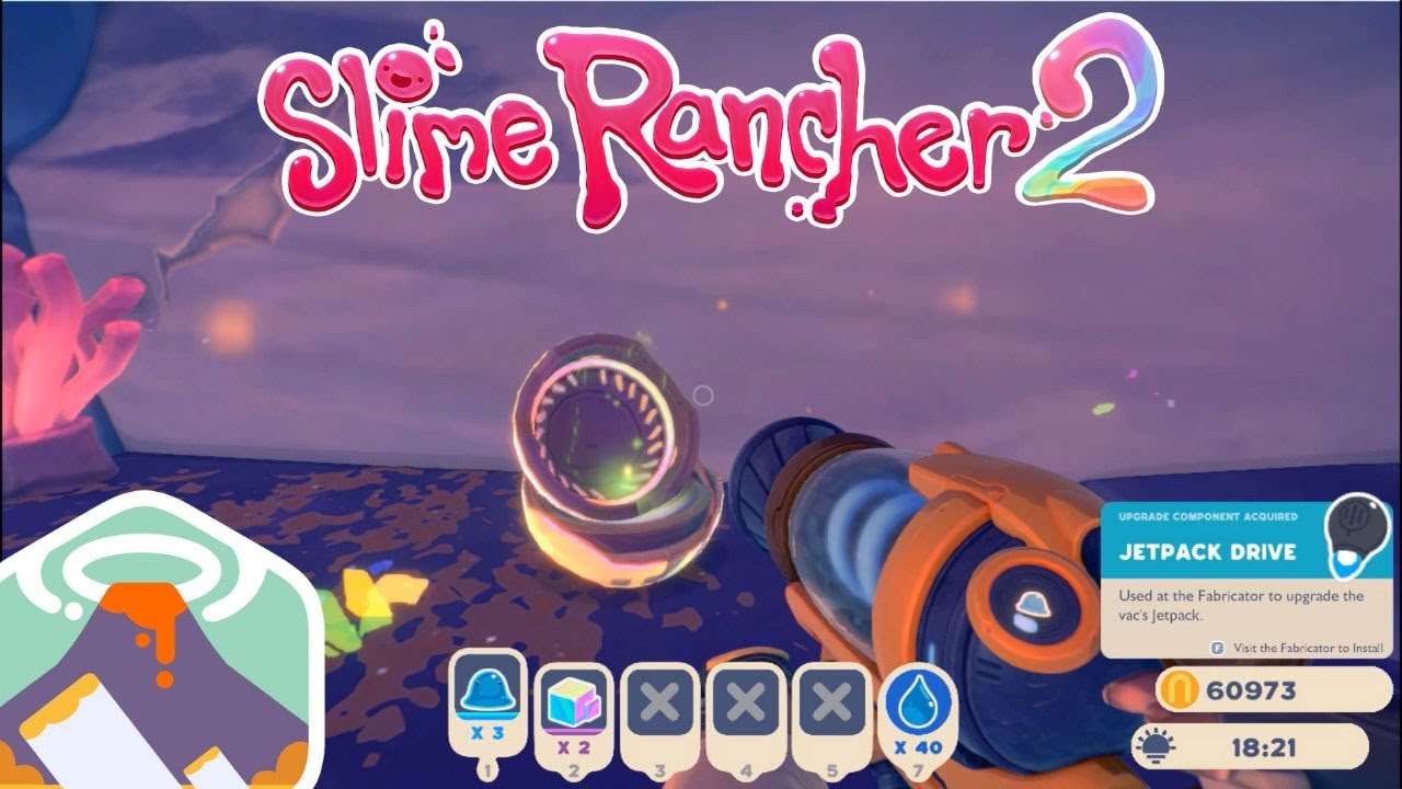 Slime Rancher 2 - Jetpack Drive [Ember Valley Treasure Pod 4] - YouTube